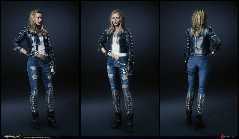 CDPR角色颜值保证 画作欣赏137期Bakala_赛博