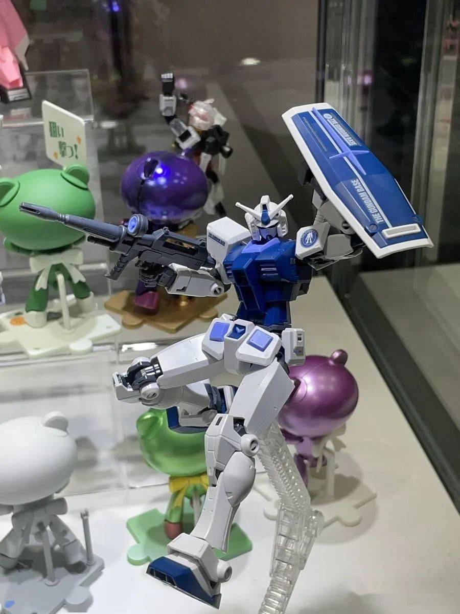 【万代3月 高达基地限定 Hg Rx 78 超越全球 基地配色 素组展示】gundam