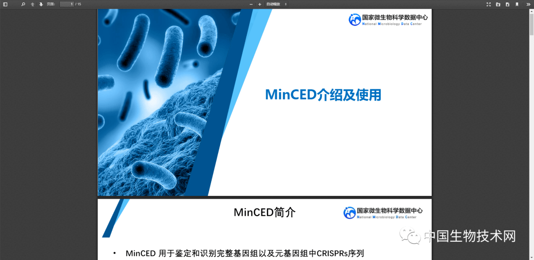 微课堂：minced——国家微生物科学数据中心云工具_分析