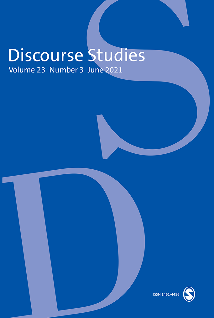 【出版】Discourse Studies：2021年第3期_信箱