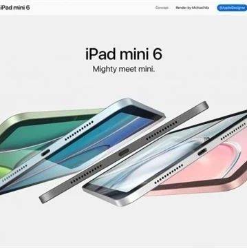 iPad mini 6外形细节曝光：采用Touch ID生物识别侧边电源键_iPhone