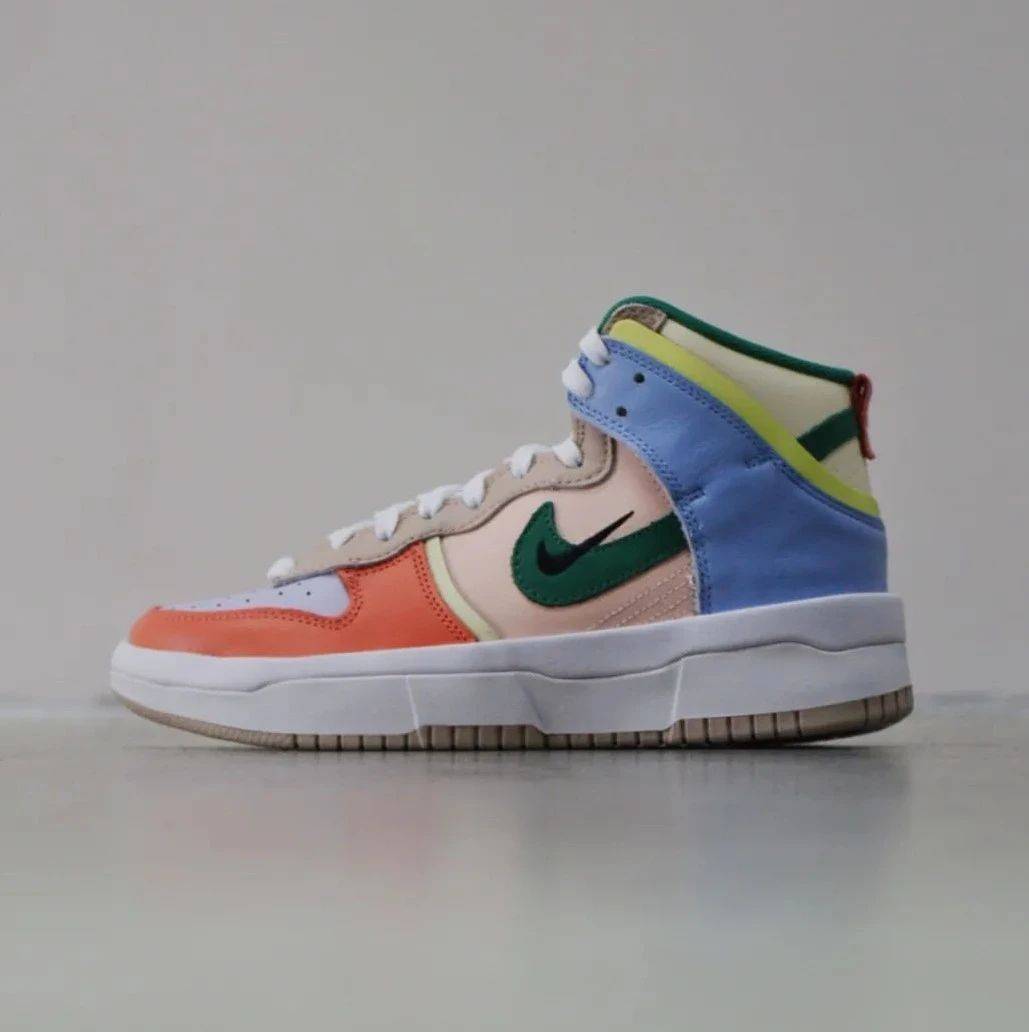 SOAR 限量发售｜WMNS NIKE DUNK HIGH UP “MULTICOLOR”_Dunk