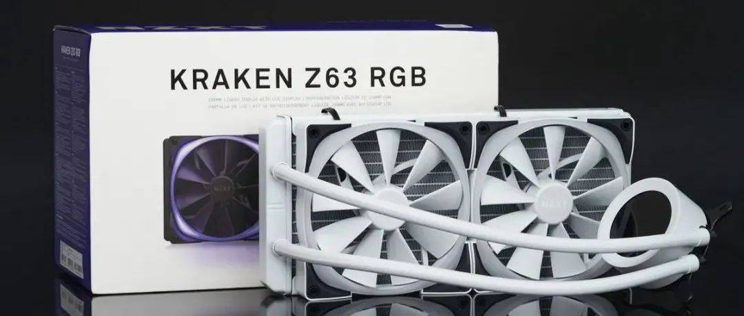 NZXT Kraken Z63 RGB一体式水冷散热器评测：冰肌雪肤，才貌双全_风扇