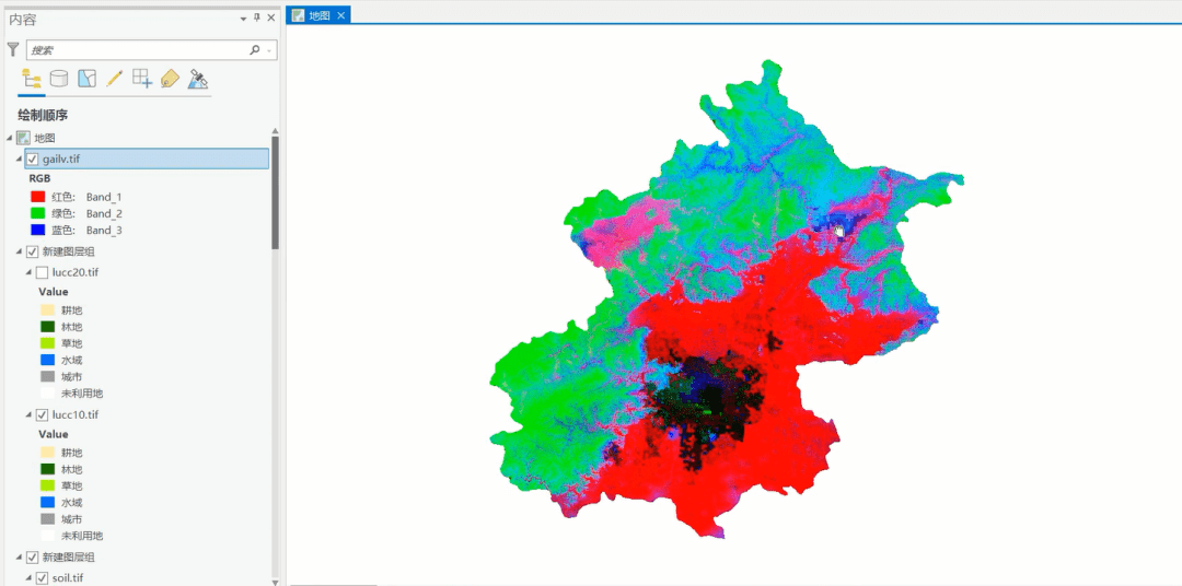 GIS洞见未来——使用GeoScene预测土地利用/土地覆被变化_模型