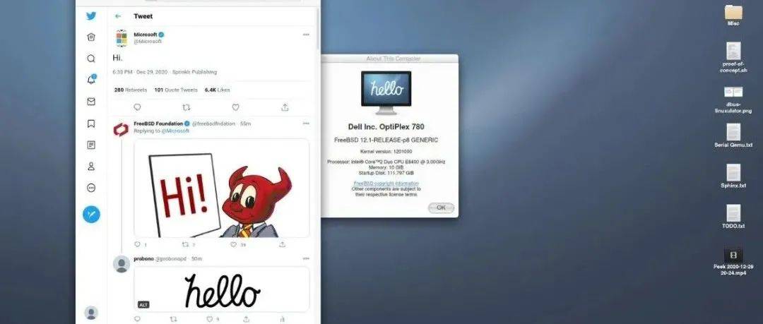 helloSystem：一款类似 Mac 的 FreeBSD 系统 | Linux 中国_Simon