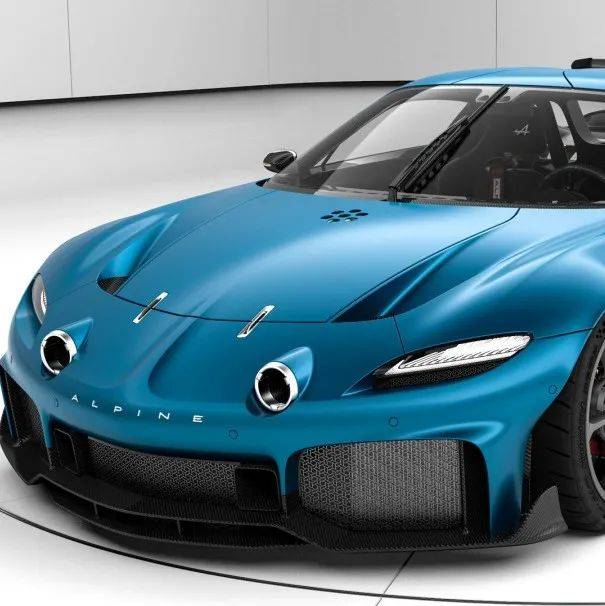Alpine GTA 概念，外观非常漂亮，灵感来自 A110 Berlinette_排气