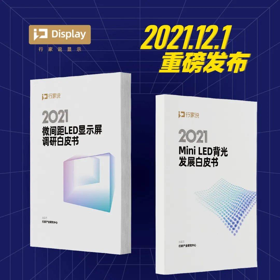 两本显示白皮书惊喜发布！Mini/Micro LED如何链接未来……_间距_发展_技术