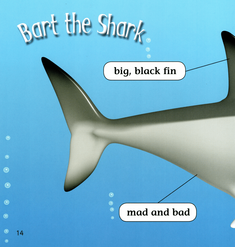 【宜阳学术节·English Channel】英语绘本《Bart the Shark》_严红岩_年级_服务