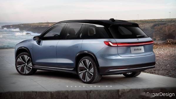 蔚来ES7渲染图曝光：采用蔚来ET7同款设计 对标宝马X5L_搜狐汽车_搜狐网