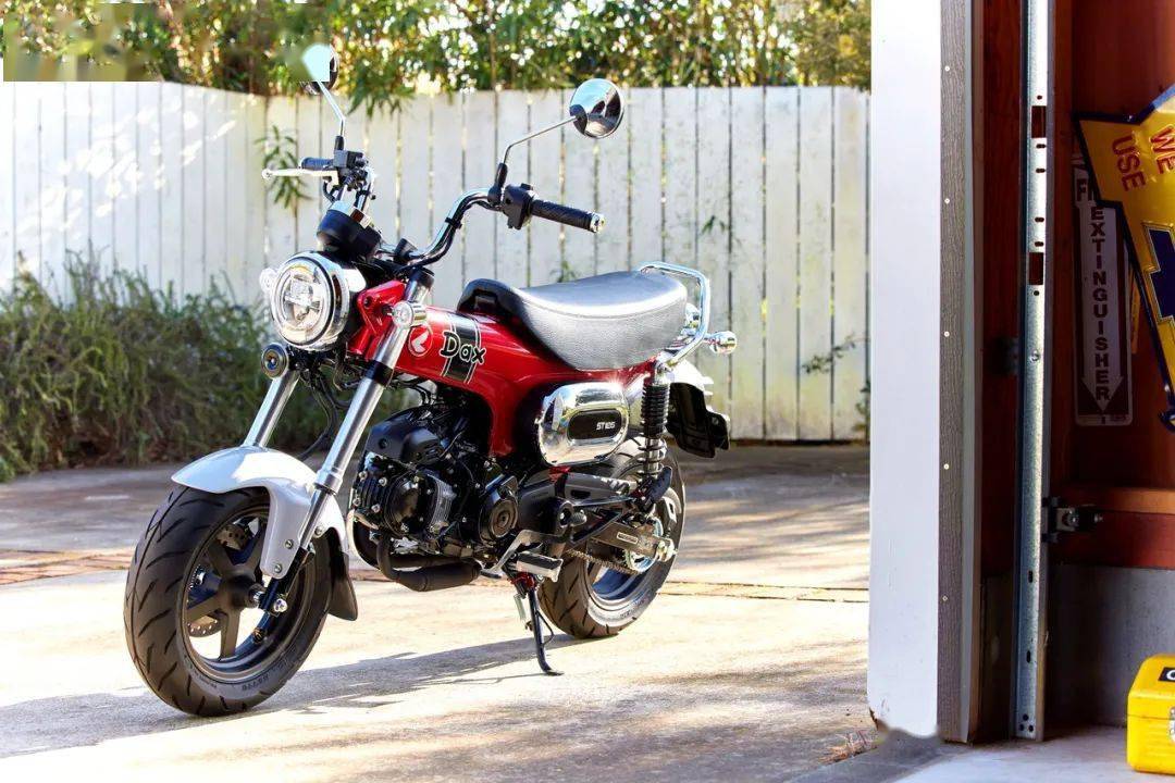 Honda ST125 Dax 户外特写_搜狐汽车_搜狐网