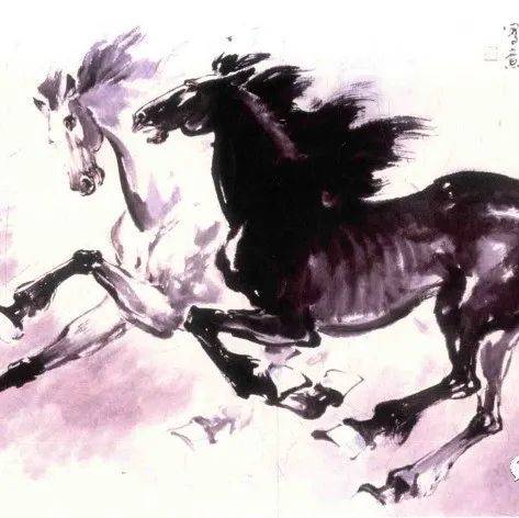 国画教程：写意马作品创作步骤_书画_结构_马尾