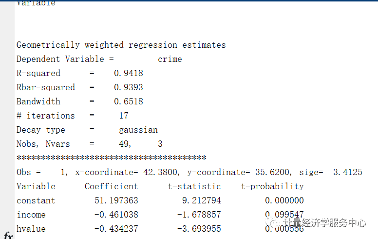 GWR4+R+Stata+Matlab：空间计量之地理加权归回模型（GWR）操作应用_函数_gwr_加权