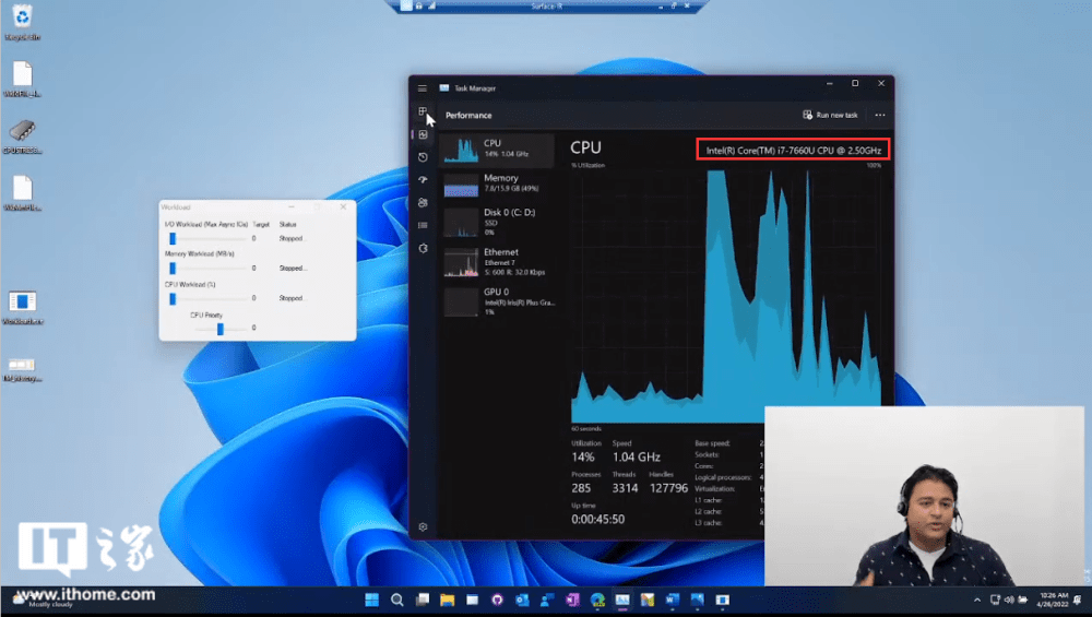 尴尬，微软设计团队使用不被支持的 CPU 展示 Win11_处理器_官方_的设备