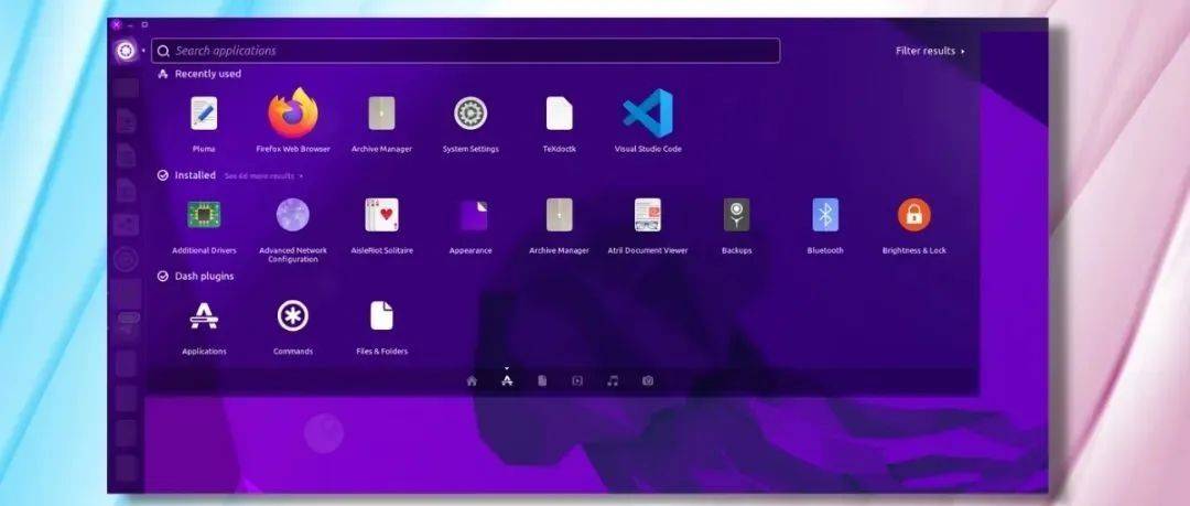Ubuntu 的 Unity 桌面还活着：时隔 6 年后，7.6 测试版发布 | Linux 中国_Dash_org_视觉