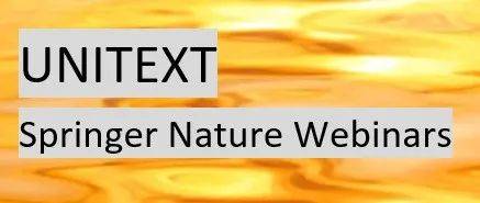 UNITEXT丛书访谈：最优运输问题 | Springer Nature Webinars_领域_图书_Luigi