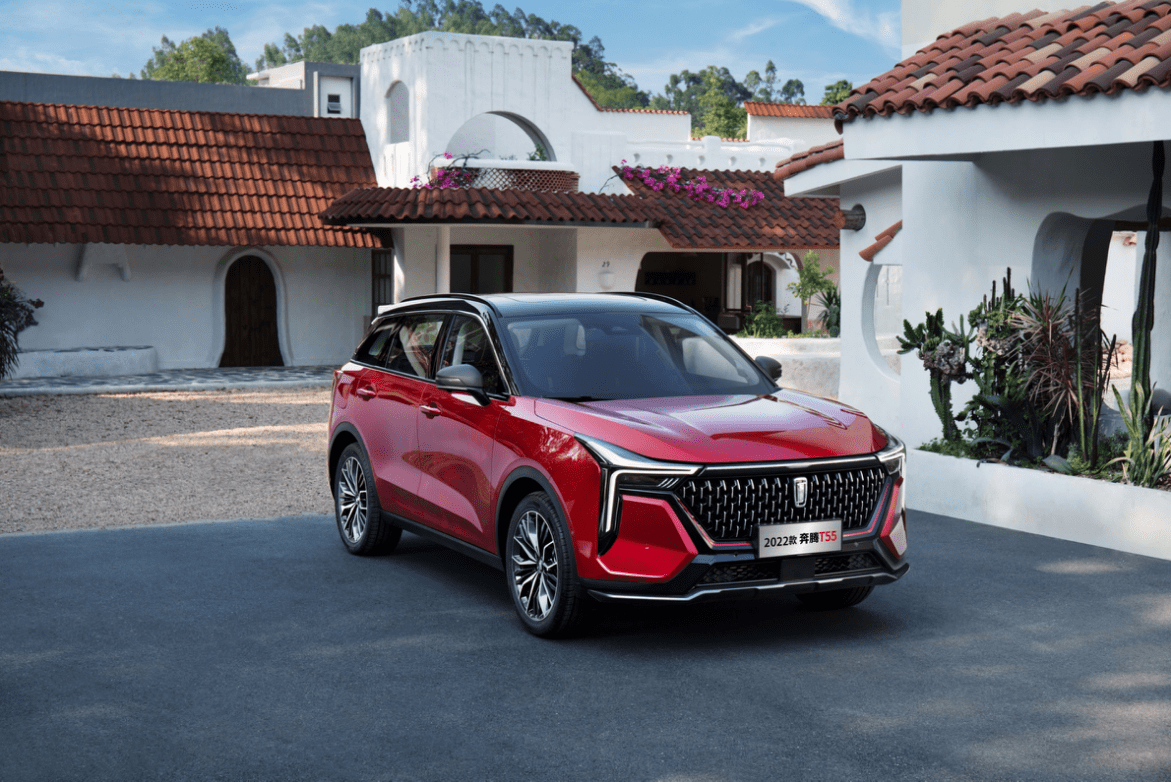 一汽奔腾2022款B70及T55上市，售价8.59万元起_动力_设计_商业