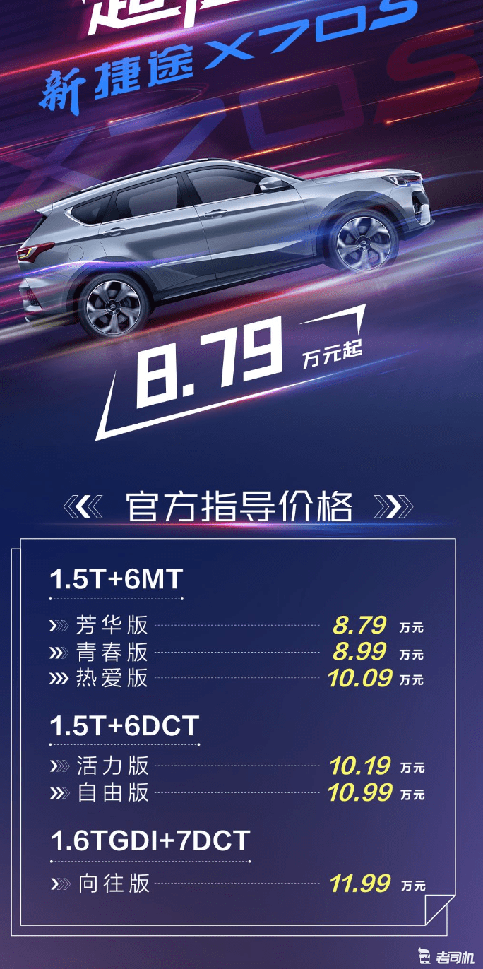 外观内饰配置全面提升，新捷途X70S售8.79万起_搜狐汽车_搜狐网