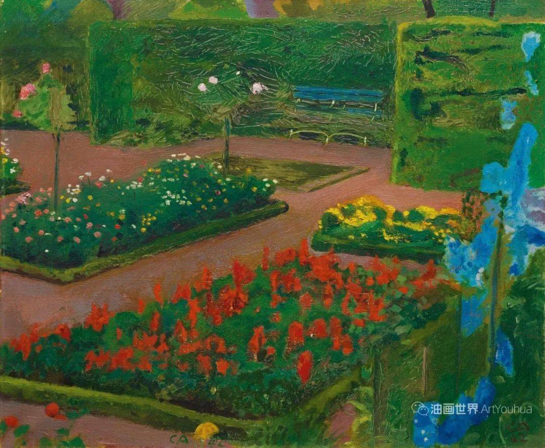 色彩大师库诺·阿米埃特_Amiet_瑞士_作品