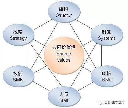 一个专业又神秘的工具：麦肯锡7S模型_组织_价值观_崇高目标