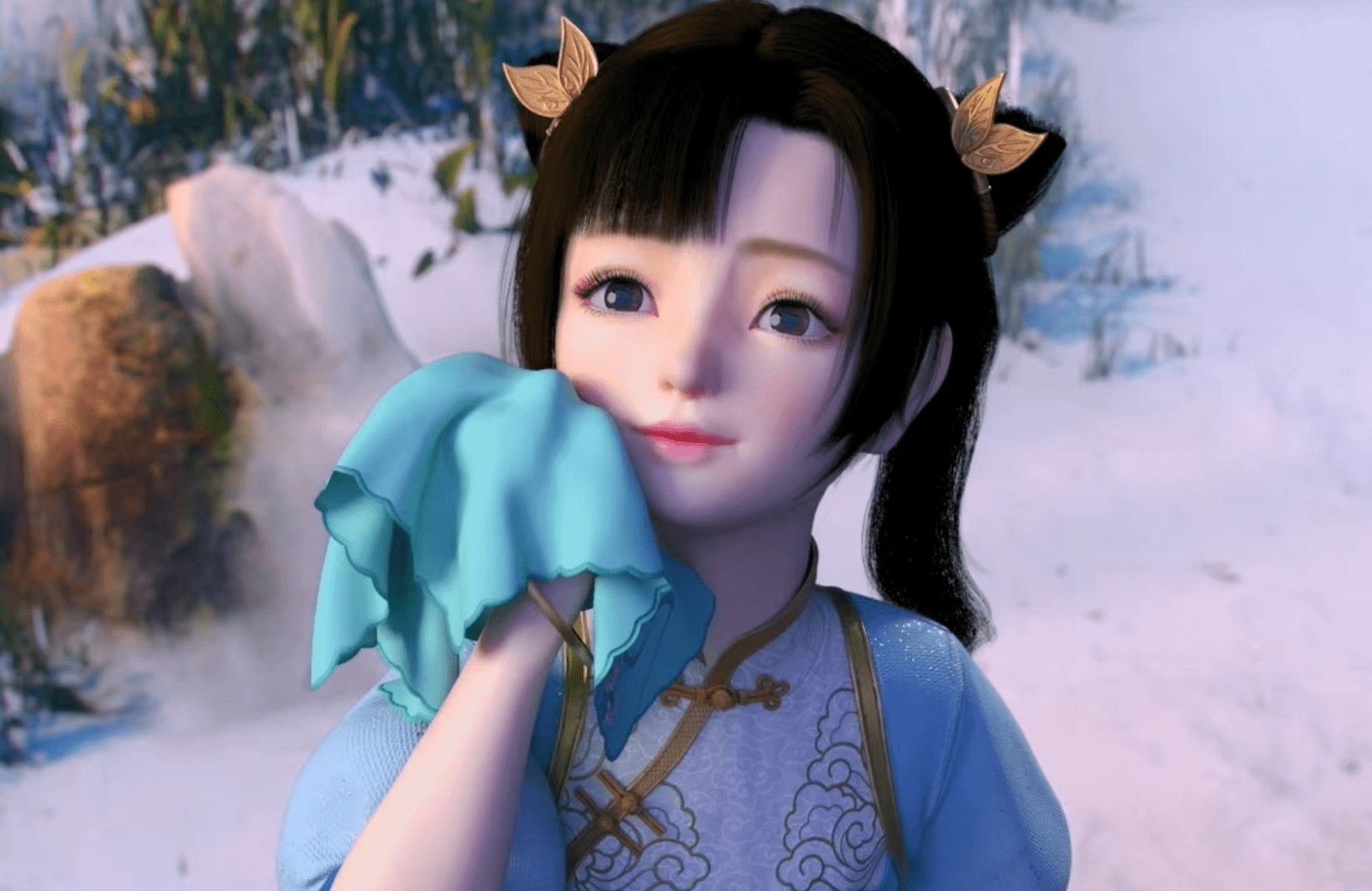 《斗破苍穹》年番紫妍颜值曝光,衣服布料太少,小萝莉建模拉胯萧炎终极迦南学院