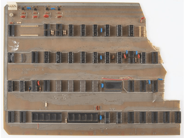 乔布斯曾拥有的Apple-1原型机电路板将被拍卖_史蒂夫_电脑_Shop