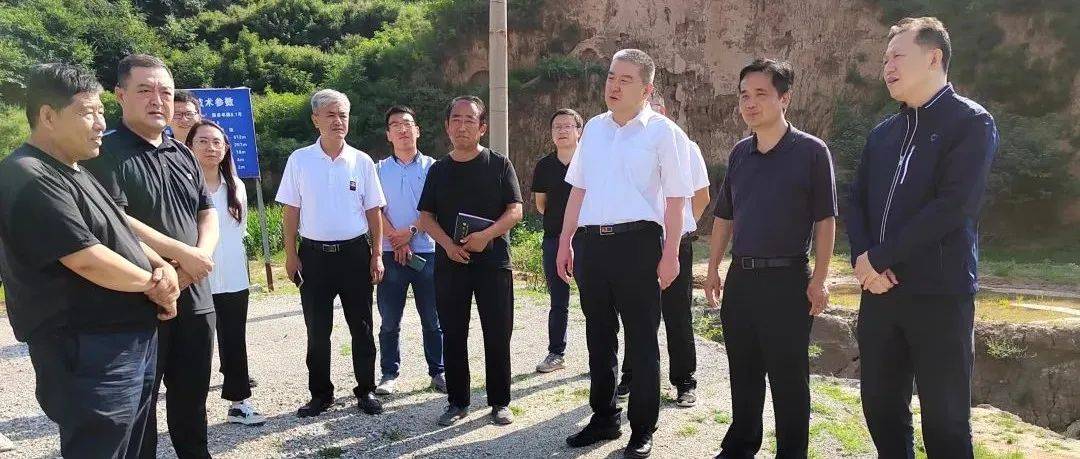 国家矿山安全监察局调研组在我县调研督导生产尾矿库工作