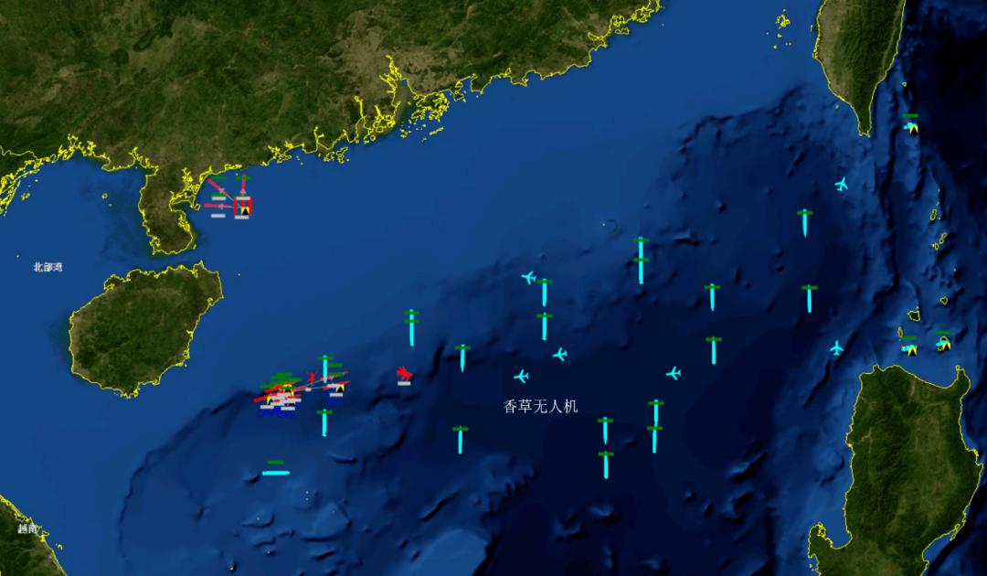 如何在高对抗环境中实现持久的广域感知？——分布式海上作战（DMO）与远征前沿基地作战（EABO）系列推演研究成果_无人机_兵力_部署