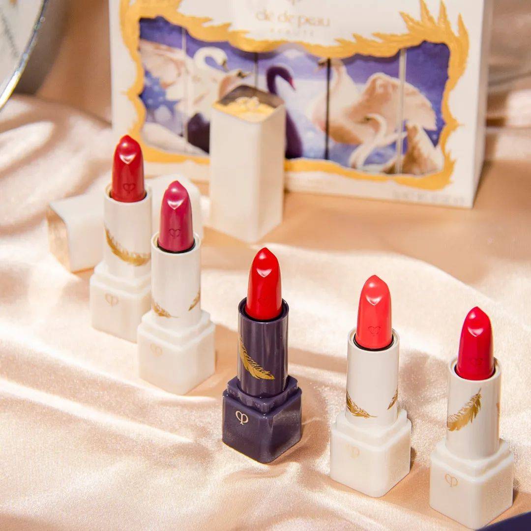 CPB限定礼盒唇膏，颜值也太仙了！_口红_女生_天鹅湖