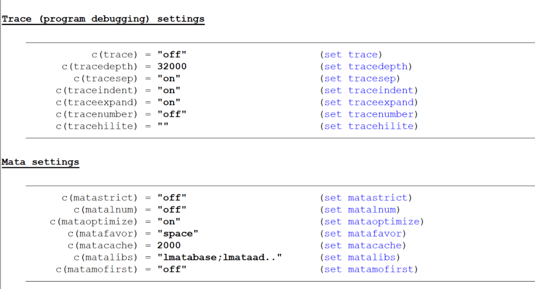 Stata留存值 | 存储返回值_list_结果_length