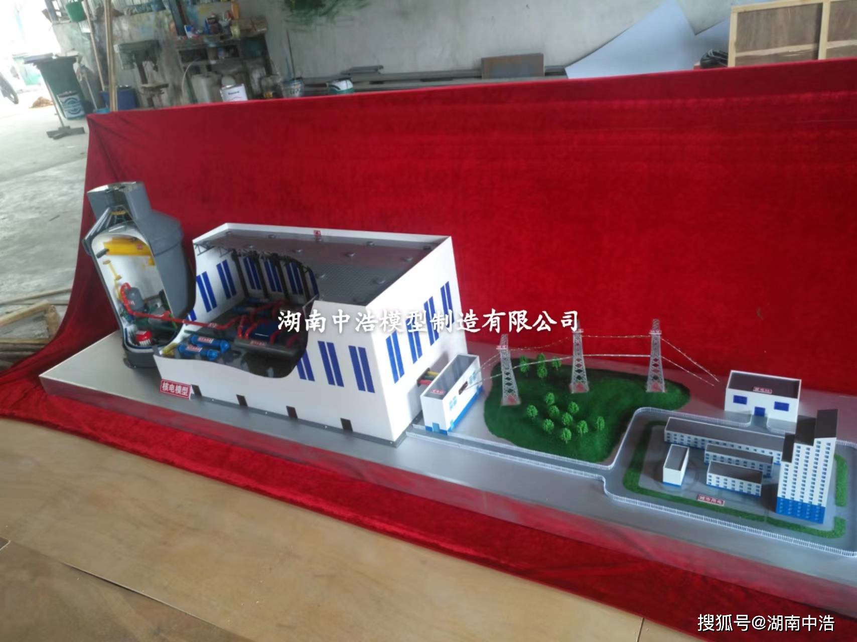 CAP1400核电站模型 核电模型-高温气冷堆核电站模型_厂房_设备_核岛