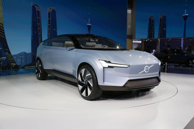 沃尔沃概念车Concept Recharge成都车展中国首秀_搜狐汽车_搜狐网