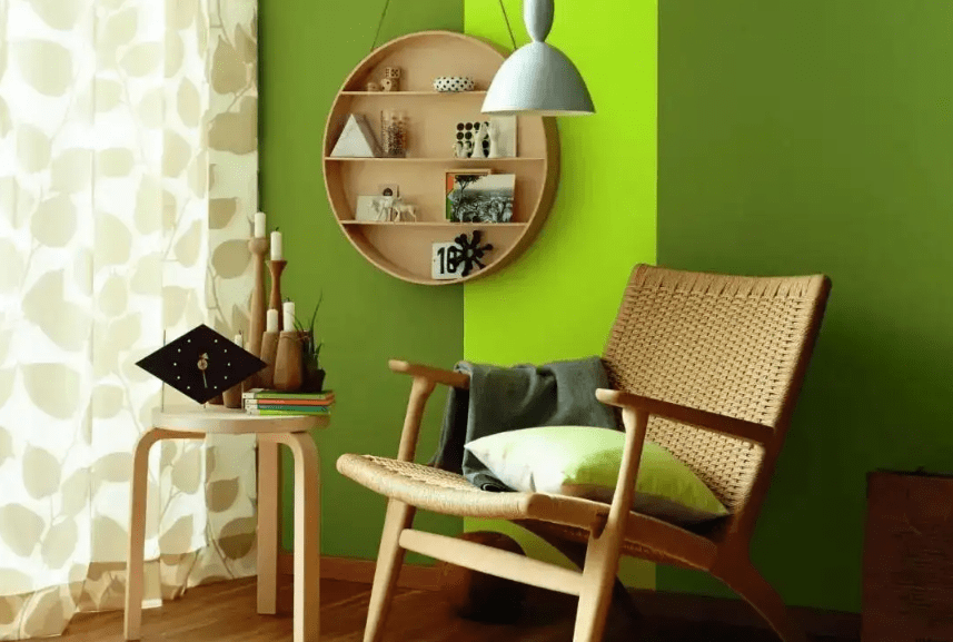 色彩设计 | 高饱和与低饱和绿色的不同表现_颜色_饱和度_兰迪