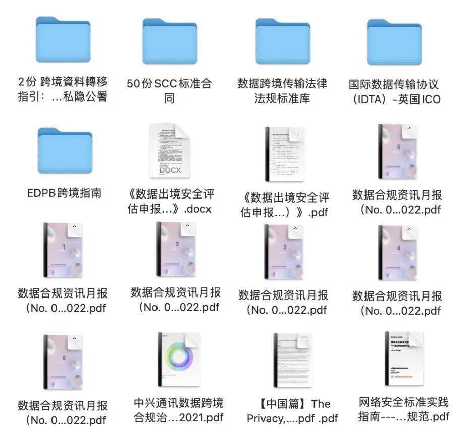 @全体法律人：一文读懂数据出境安全评估申报指南(附资料合集)_材料_国家_附件
