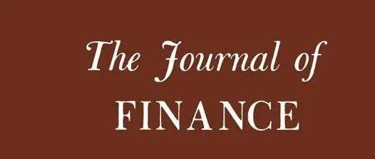 The Journal of Finance 发表心得_itself_people_问题