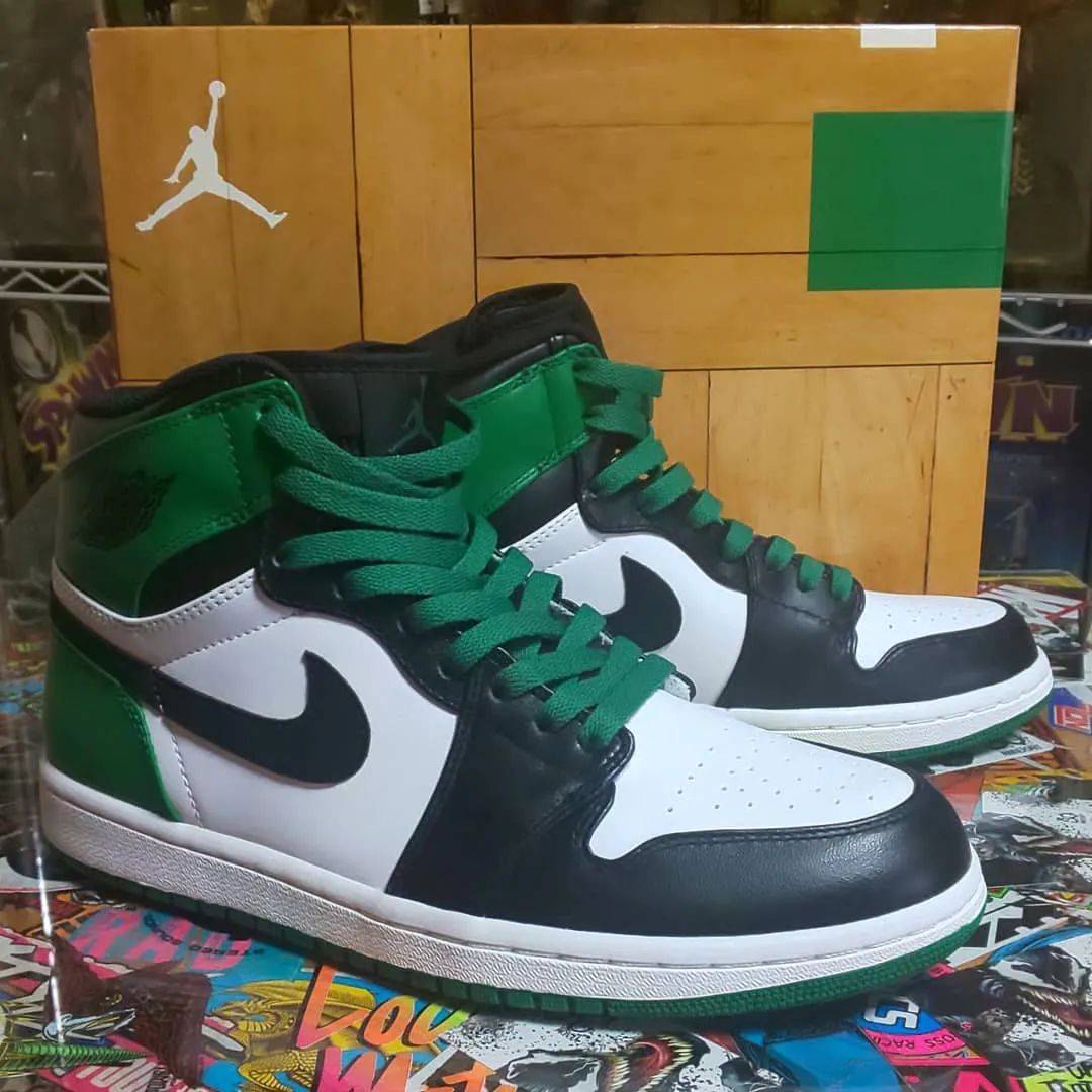 致敬AJ1 DMP套装？“凯尔特人”配色新款确认发售！_Jordan_Celtics_Yeezy