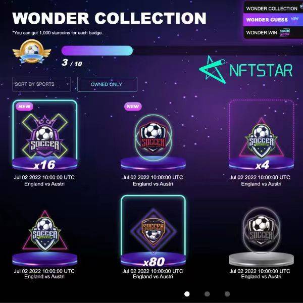 九城旗下NFTSTAR将推出4款世界杯系列产品，包括链游和内马尔NFT等_宇宙_Web_用户