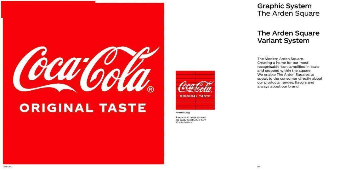 可口可乐 Coca Cola 最新品牌VI视觉体系，变得越来越多彩了？_口味_手册_蜜桃