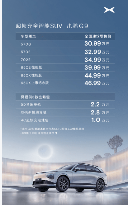 蔚小理同台竞争！小鹏G9、蔚来ES7、理想L9谁是赢家？_搜狐汽车_搜狐网