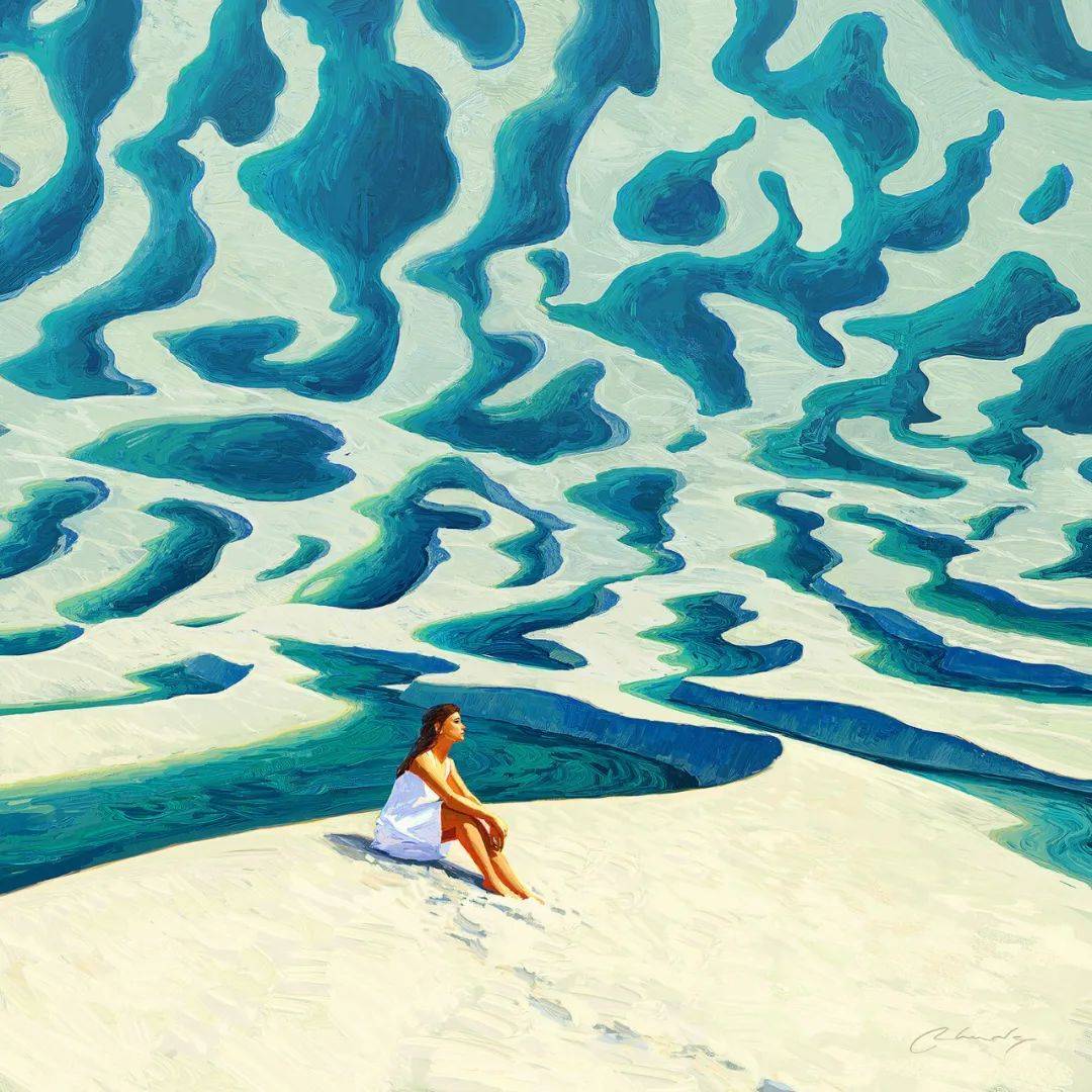 【插画】Artem Chebokha：奇幻瑰丽的场景_Rhads_版权_ins