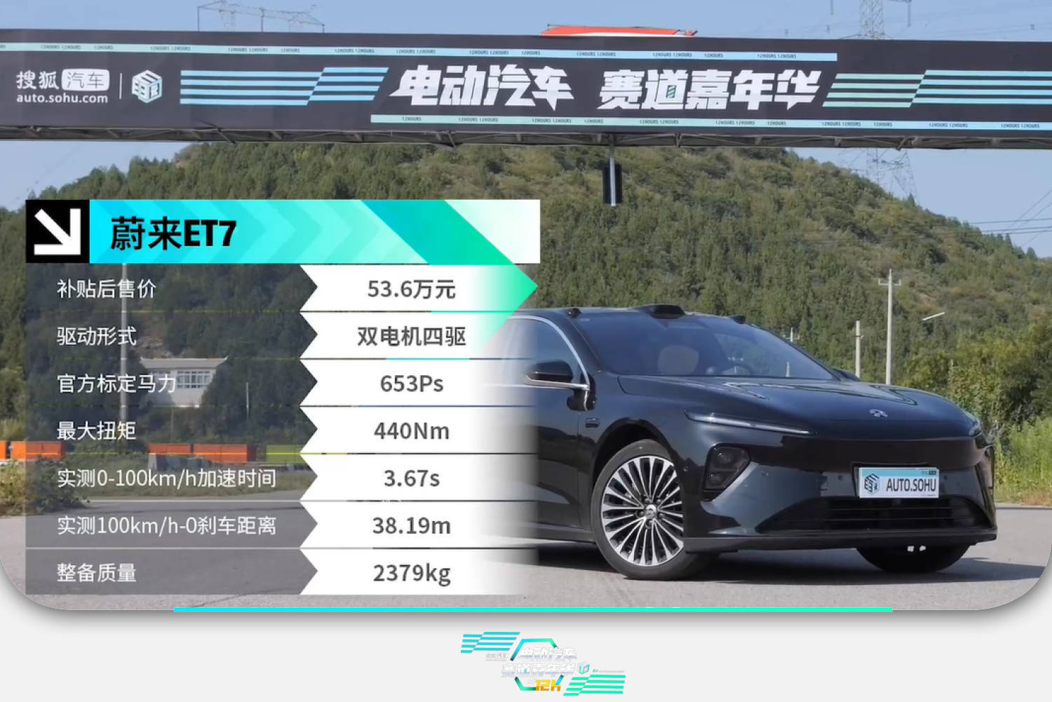 12小时嘉年华S05丨蔚来ET7的赛道CP不是智己L7？ 竟是极氪001！_搜狐汽车_搜狐网