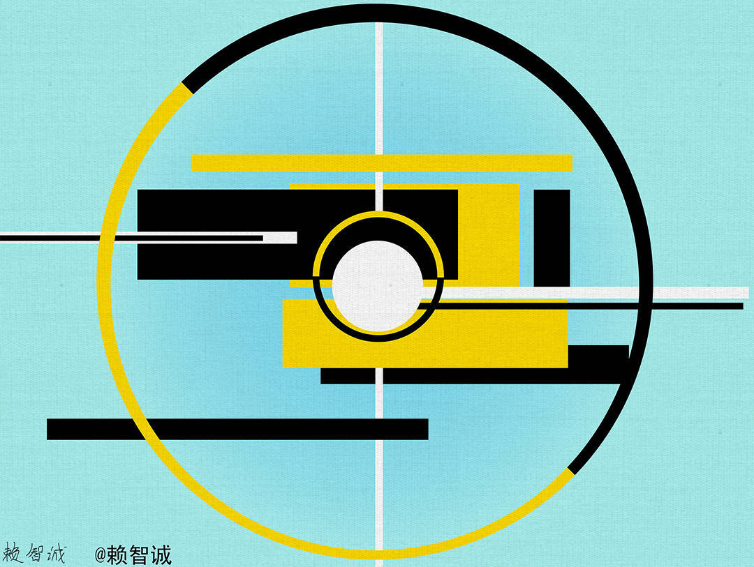 艺术丨艺术家赖智诚LaiZhicheng绘画作品_cm_后现代_北京