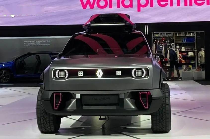 雷诺4ever Trophy概念车正式发布 纯电硬派小越野_搜狐汽车_搜狐网