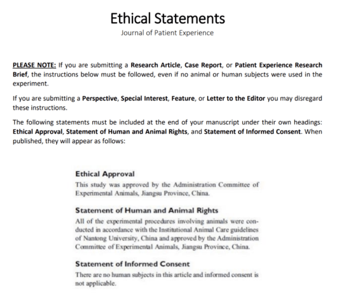 干货分享|到底什么是伦理声明？什么情况下需要提供伦理声明(附模板)？_研究_期刊_机构