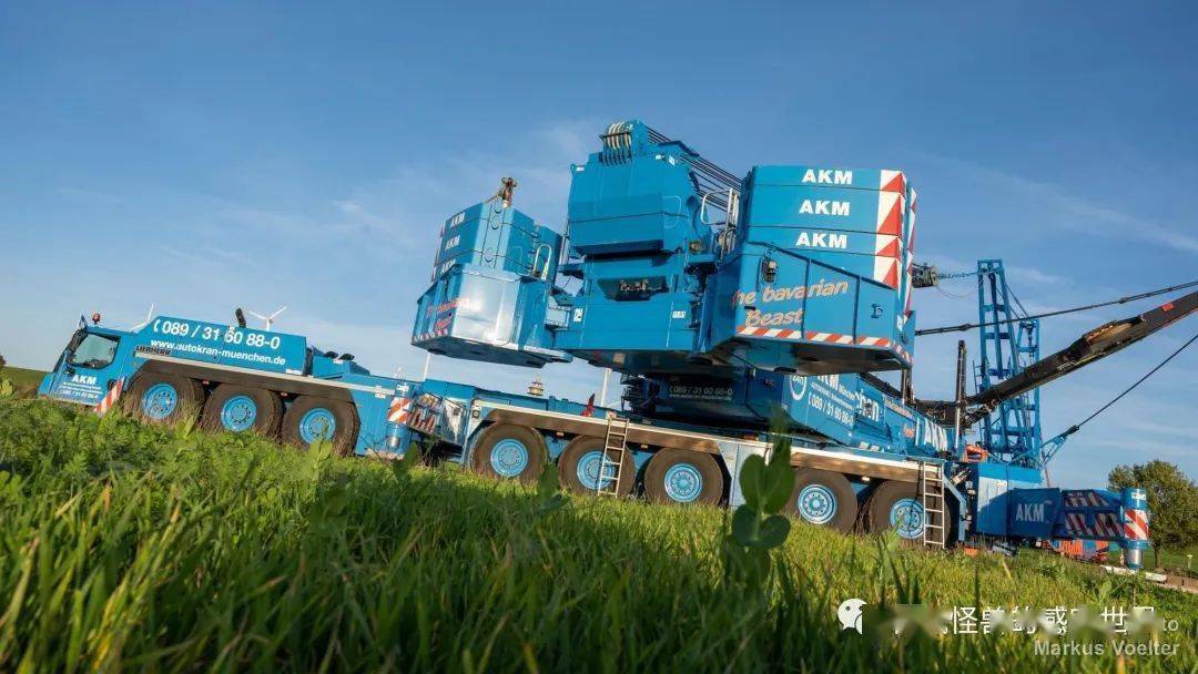 赏心悦目的起重美图，利勃海尔 LTM1650 AKM 吊装 Vestas 风机_搜狐汽车_搜狐网