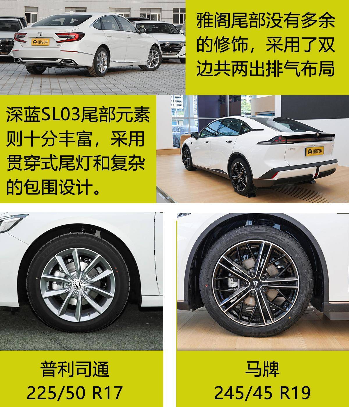 轴距2米9！20万中级车市场“搅局者”深蓝SL03对比销冠雅阁_搜狐汽车_搜狐网