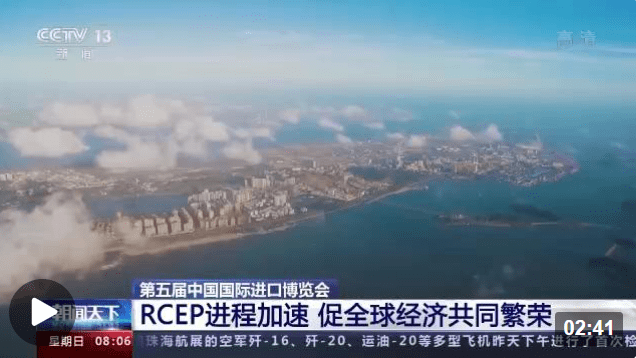 RCEP遇见进博会带来双重积极效应 促全球经济共同繁荣_区域_中国_水平