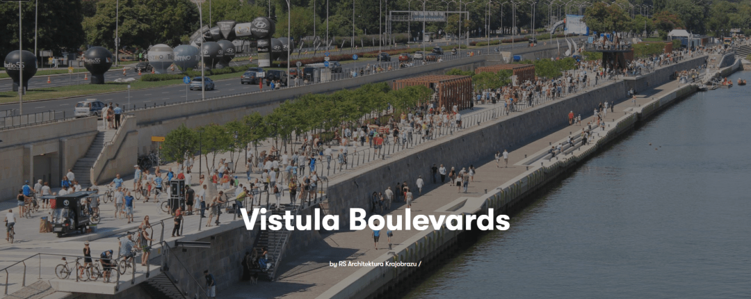 所有人都可以使用的公共空间 | 波兰Vistula Boulevard / RS Architektura Krajobrazu_the_plan_of