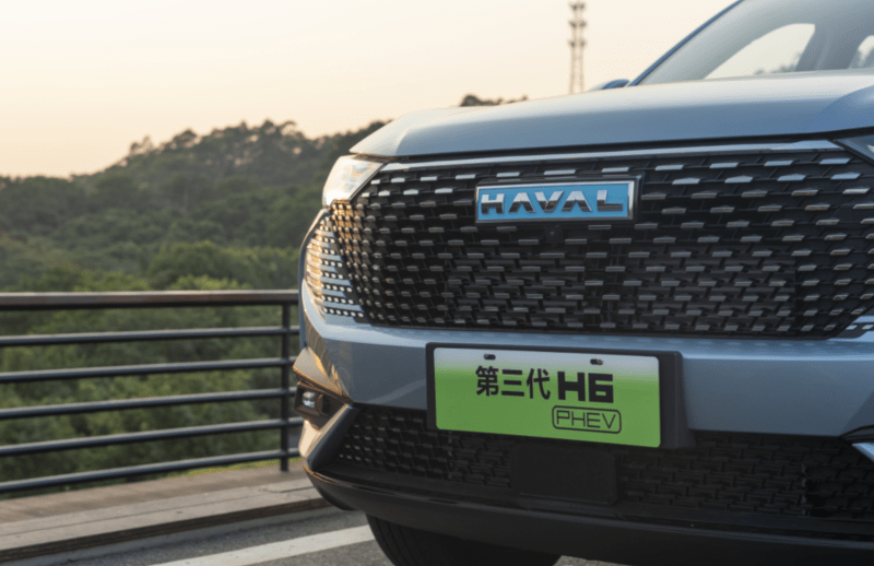 第三代H6 DHT-PHEV长得好看，空间还够大_搜狐汽车_搜狐网
