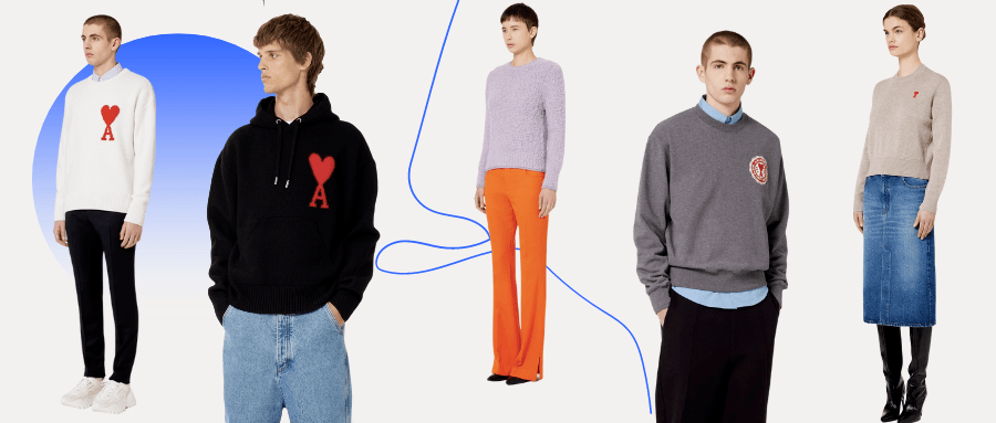 AMI｜卫衣、毛衣、衬衫……这是属于冬天的时髦慵懒感_款式_logo_经典