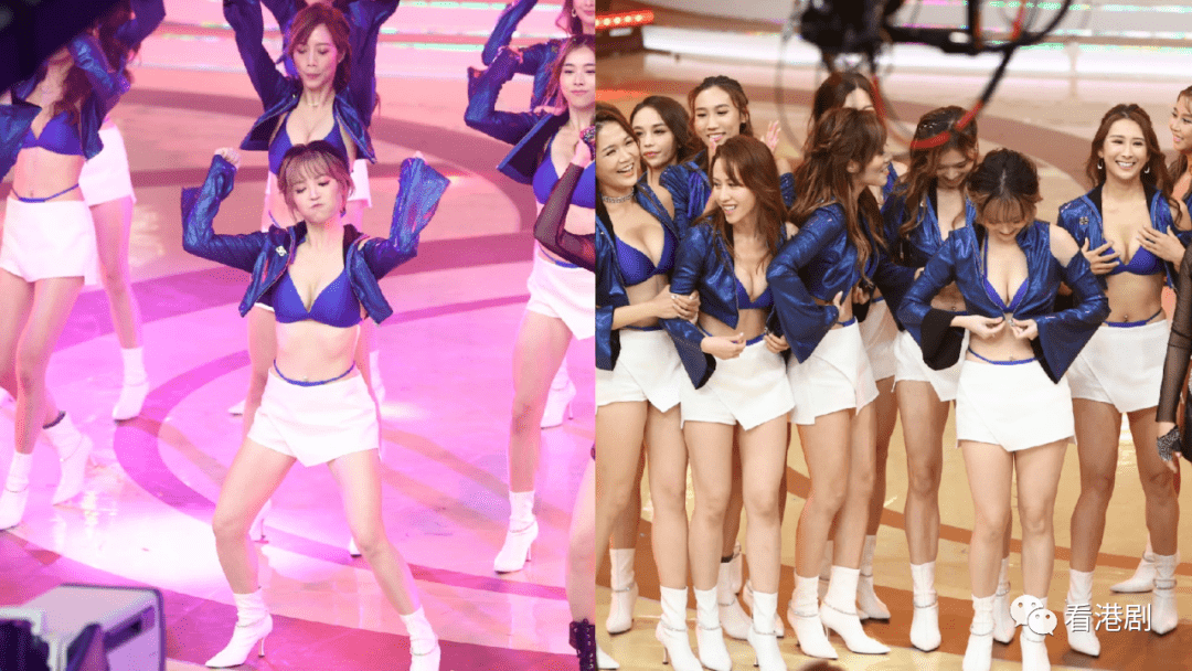【TVB台庆】港姐表演劲舞，波涛“胸”涌辣㷫全场！_Beauty_贺台庆_the